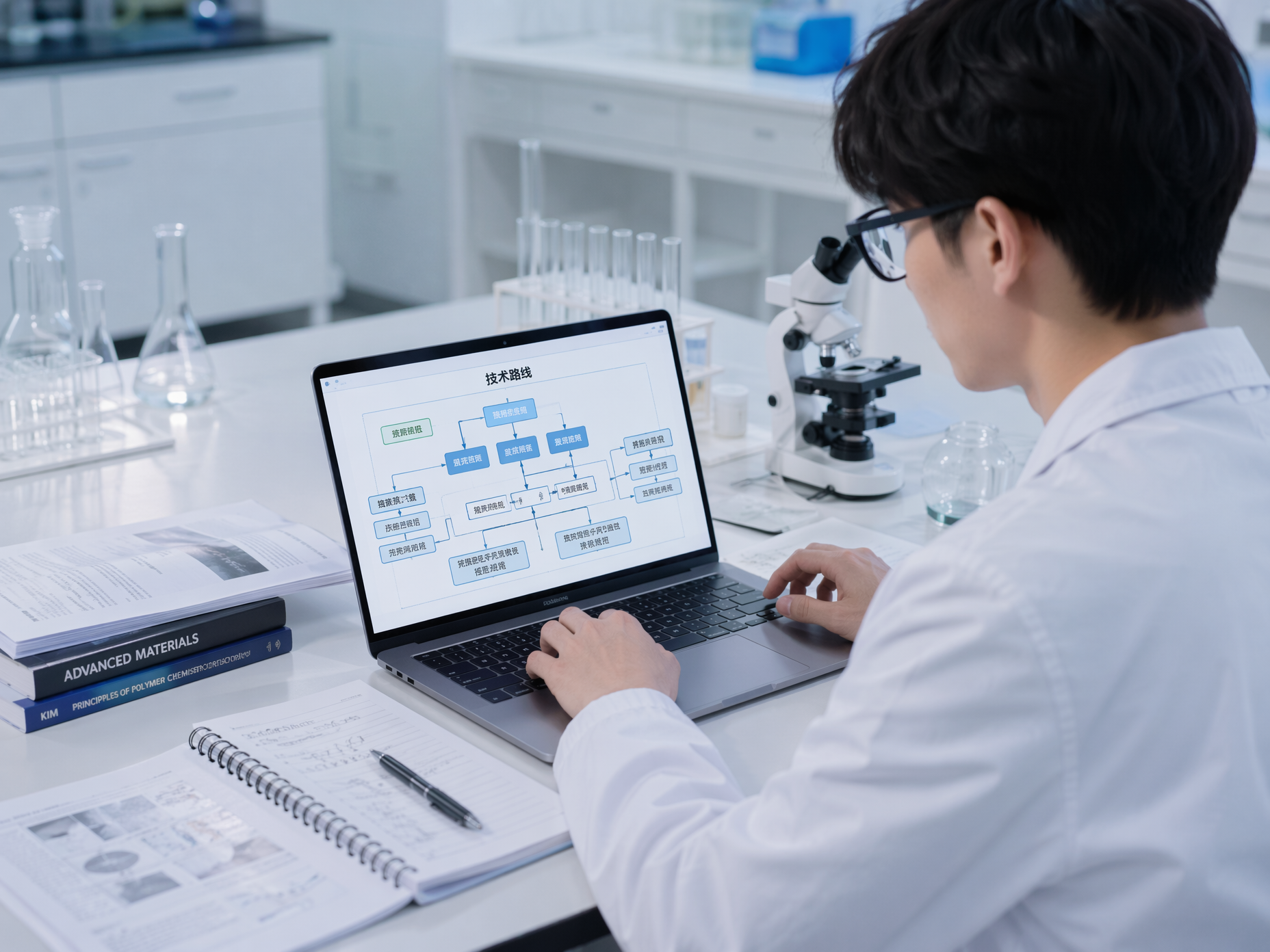 PicDoc科研流程图绘制教程：一键生成SCI规范流程图